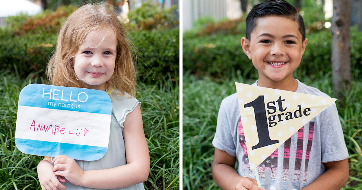 10 best printable first-day-of-school signs in 2021 - TODAY