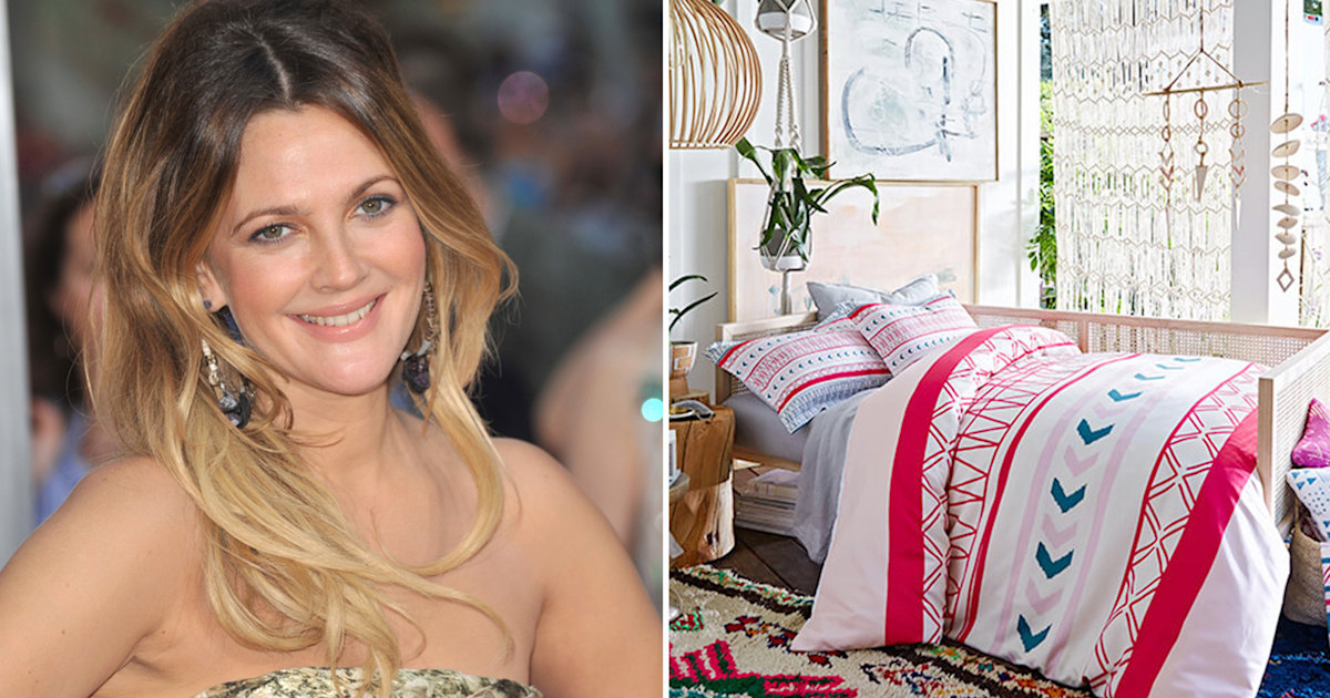 Drew Barrymore launches home collection with Shutterfly