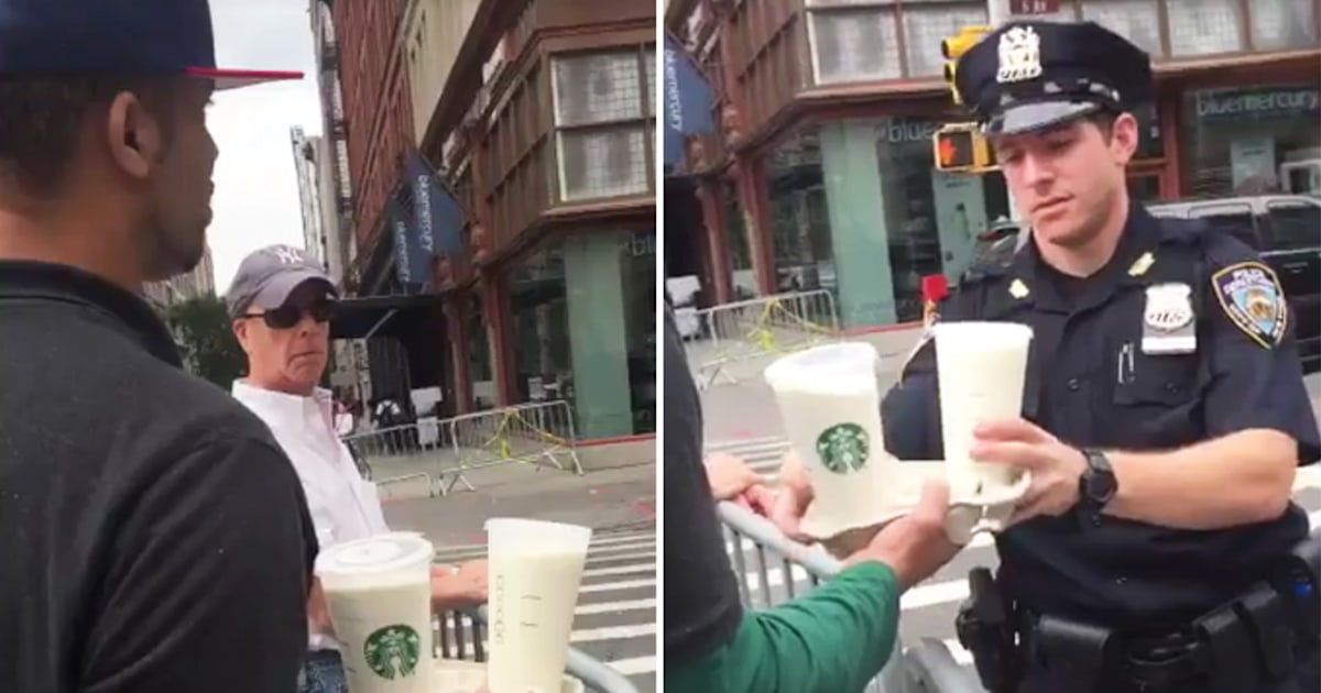 After NY bombing, Starbucks worker delivers coffee, food to first ...