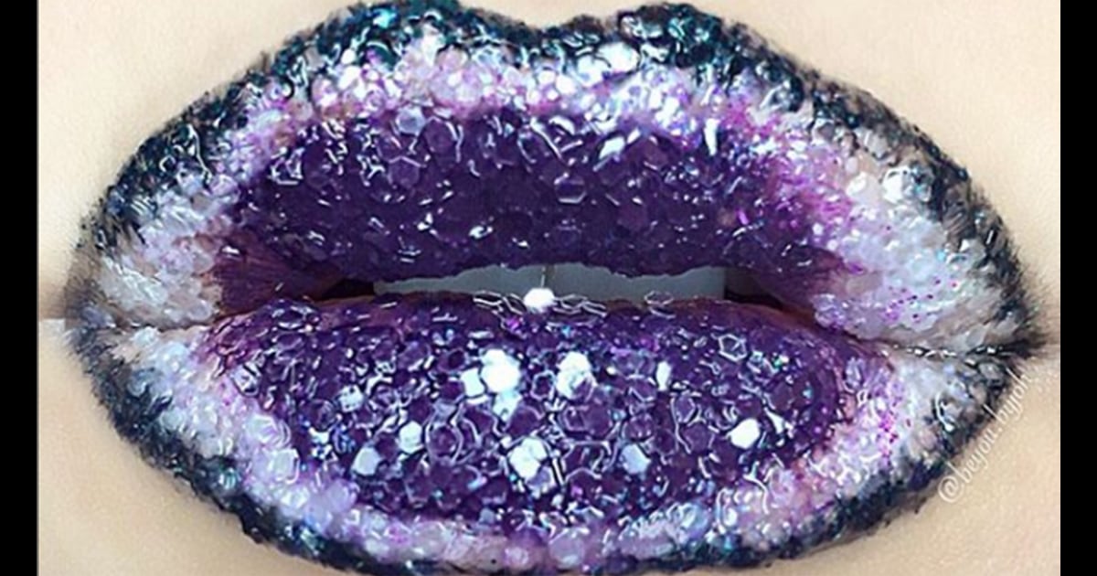 The 'crystal lips' makeup trend is blowing up Instagram