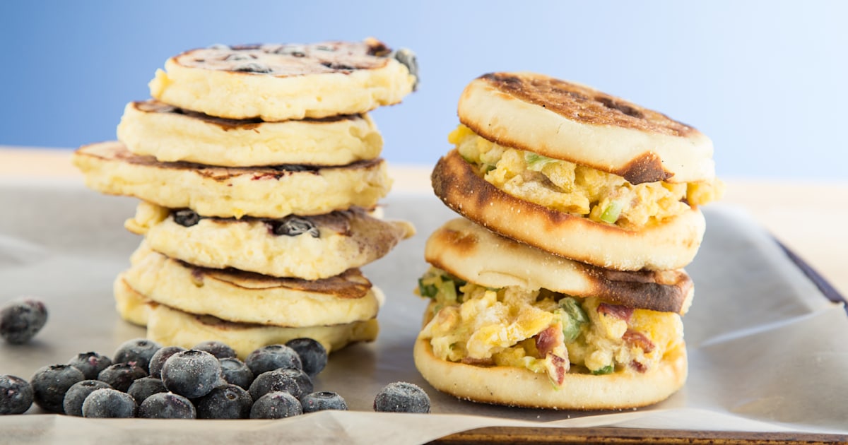 The best way to freeze & heat breakfast food so you can save time in ...