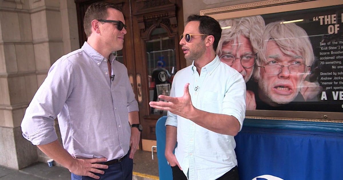 Nick Kroll: I’m ‘lucky’ to have John Mulaney in ‘Oh, Hello’ with me