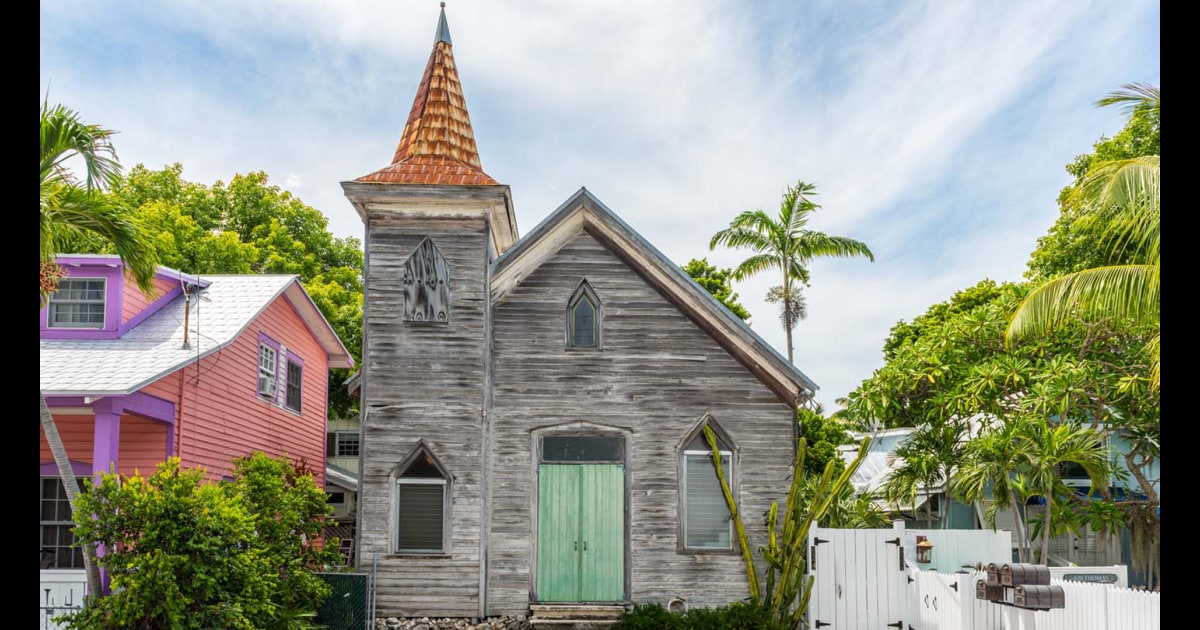 This Florida church was turned into a home — it's for sale