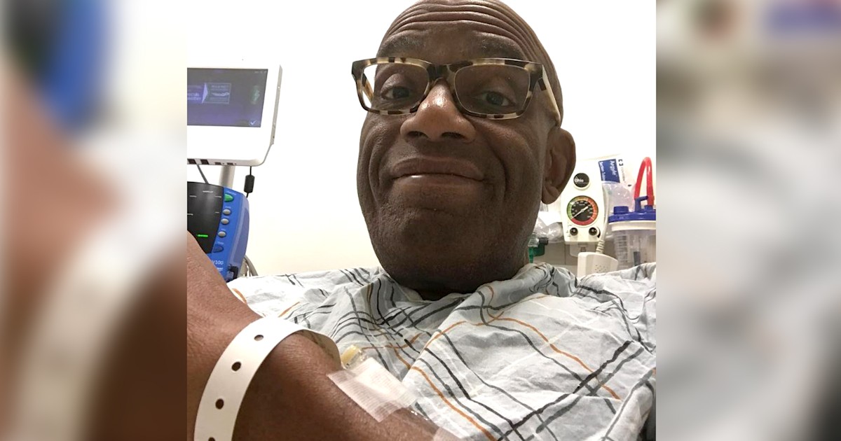 Al Roker checks in from the hospital after knee surgery