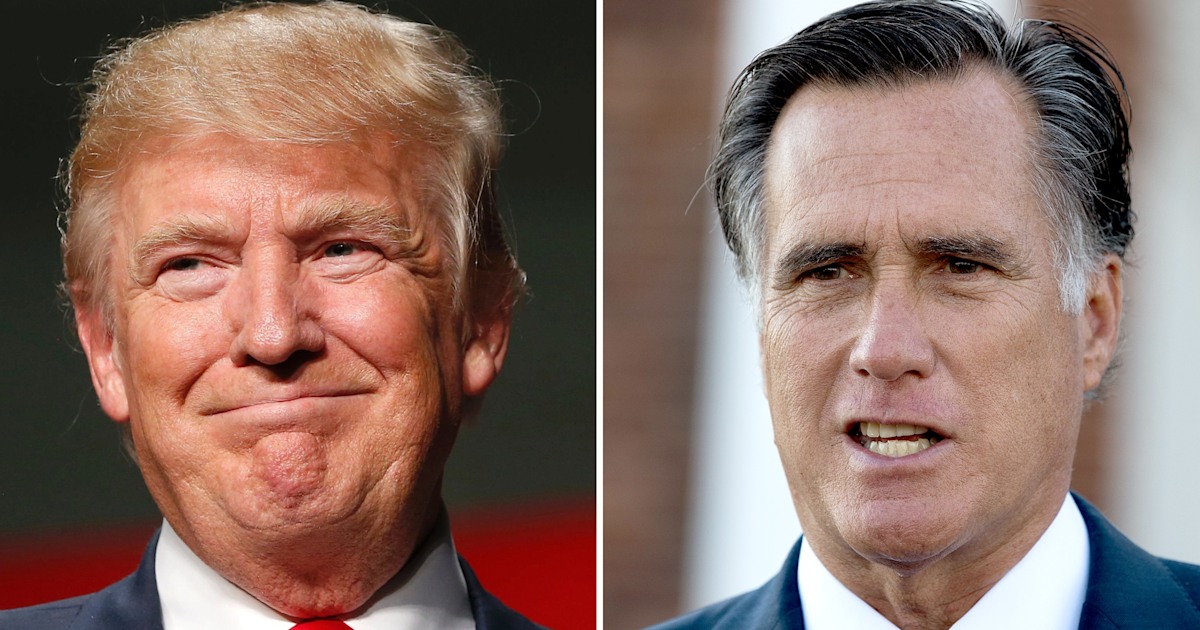 Donald Trump on TODAY show: Mitt Romney is still in the running for ...