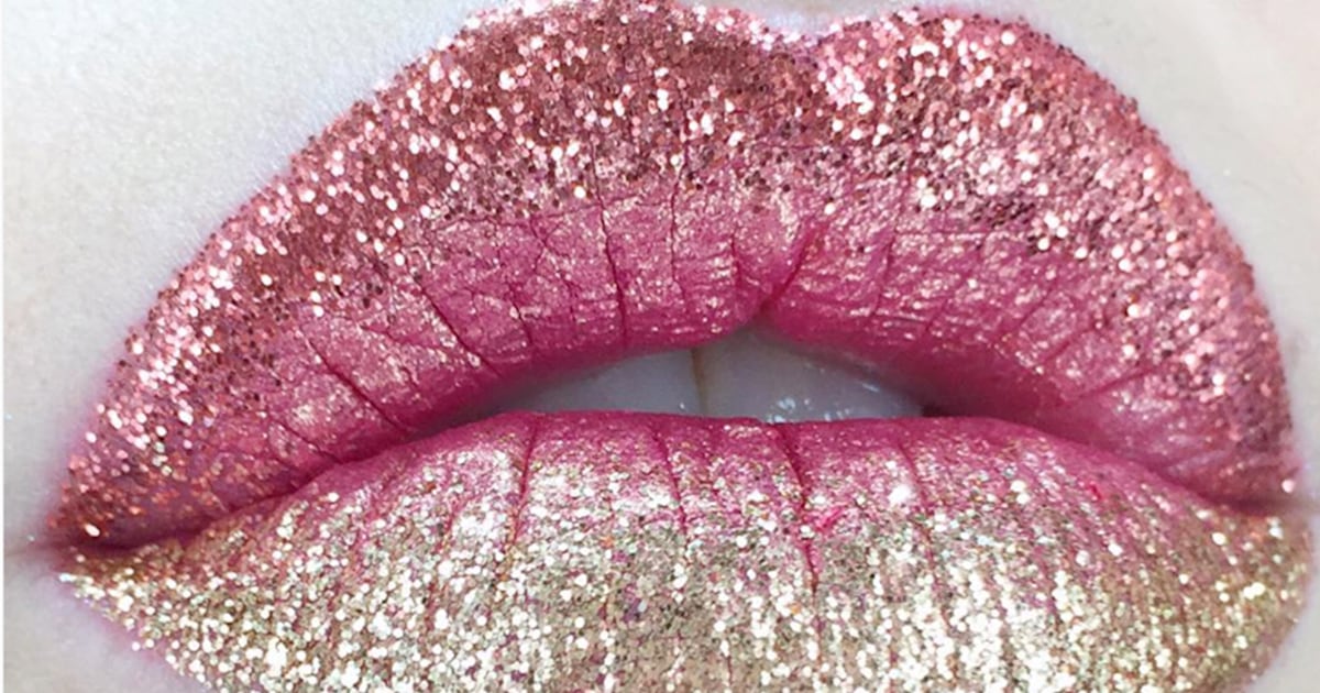 Glitter lips are the latest beauty trend on Instagram