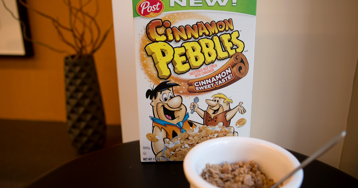 Post is coming out with Cinnamon Pebbles cereal