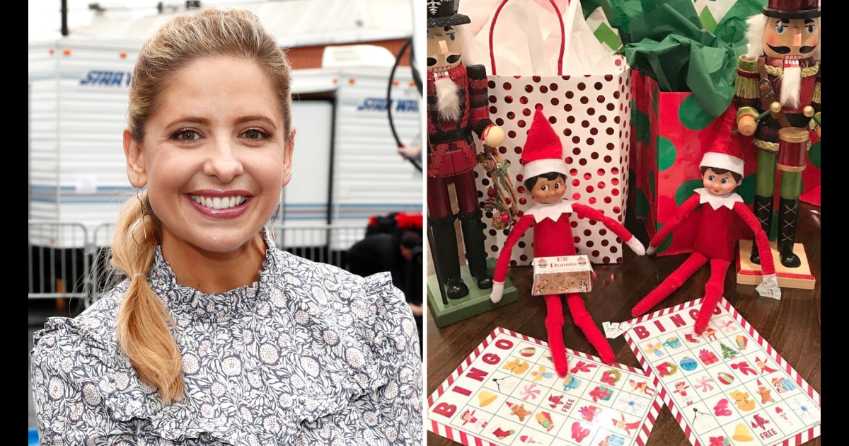 12 times Sarah Michelle Gellar proved no one does Elf on the Shelf better