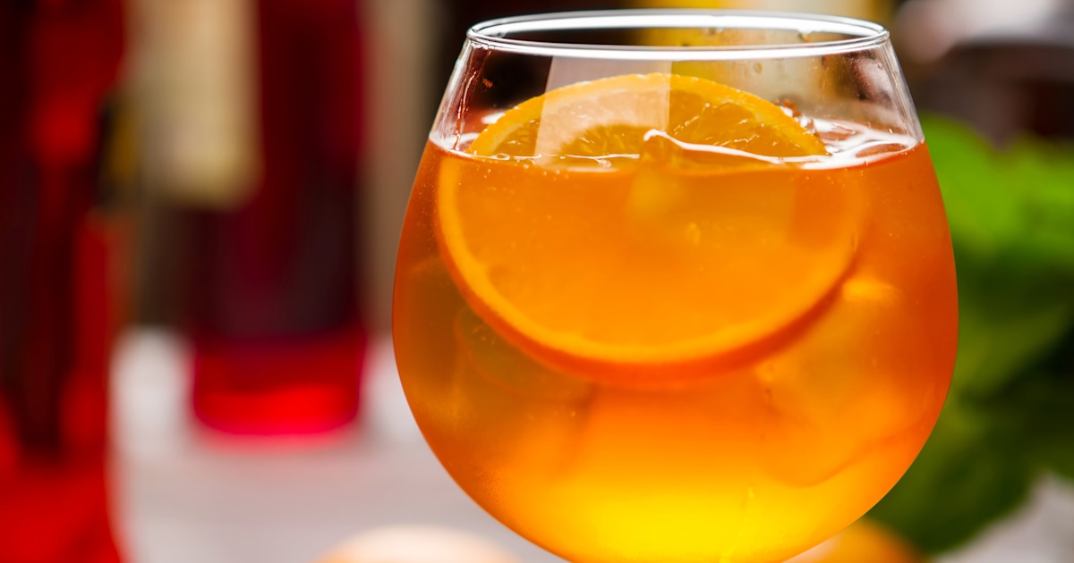 Italian Aperol Spritz Punch recipe