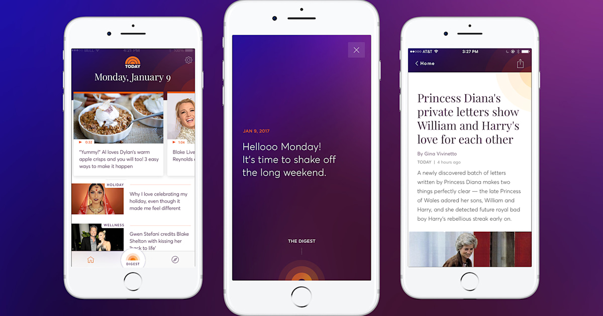 TODAY show has a new app: Catch up quickly, watch video, be delighted!