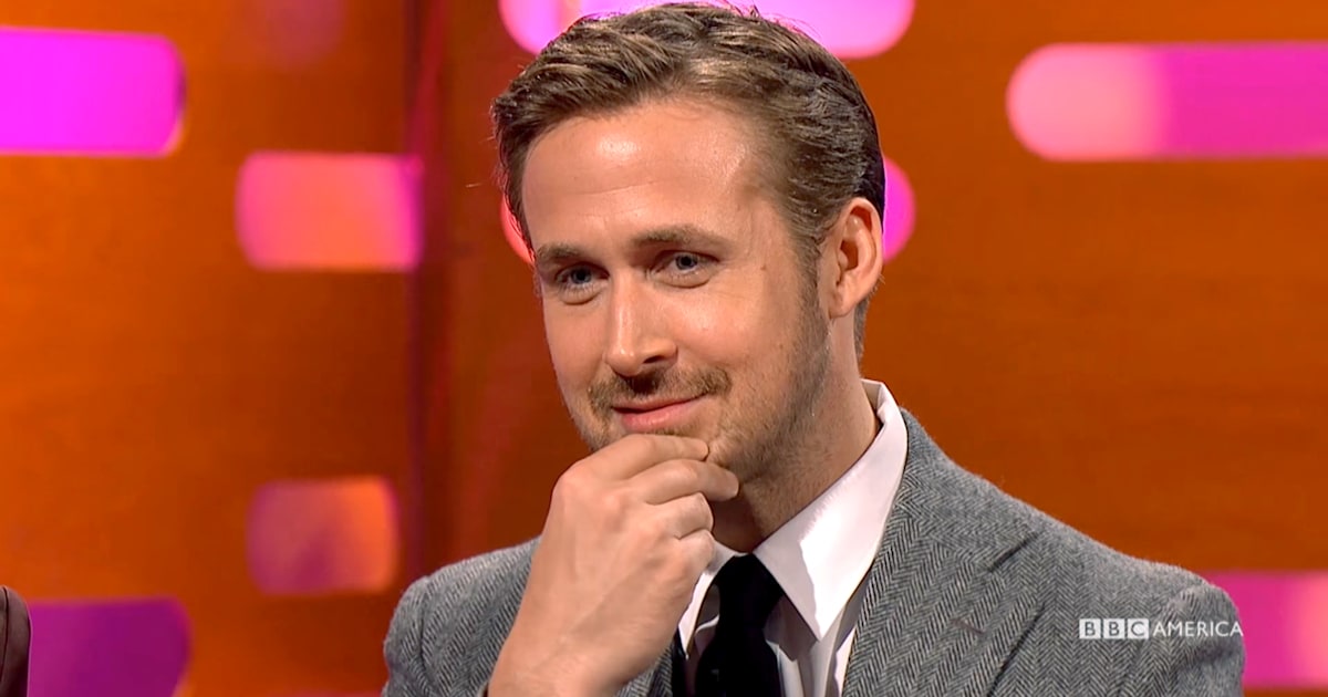 Ryan Gosling cringes watching video of his old dance moves