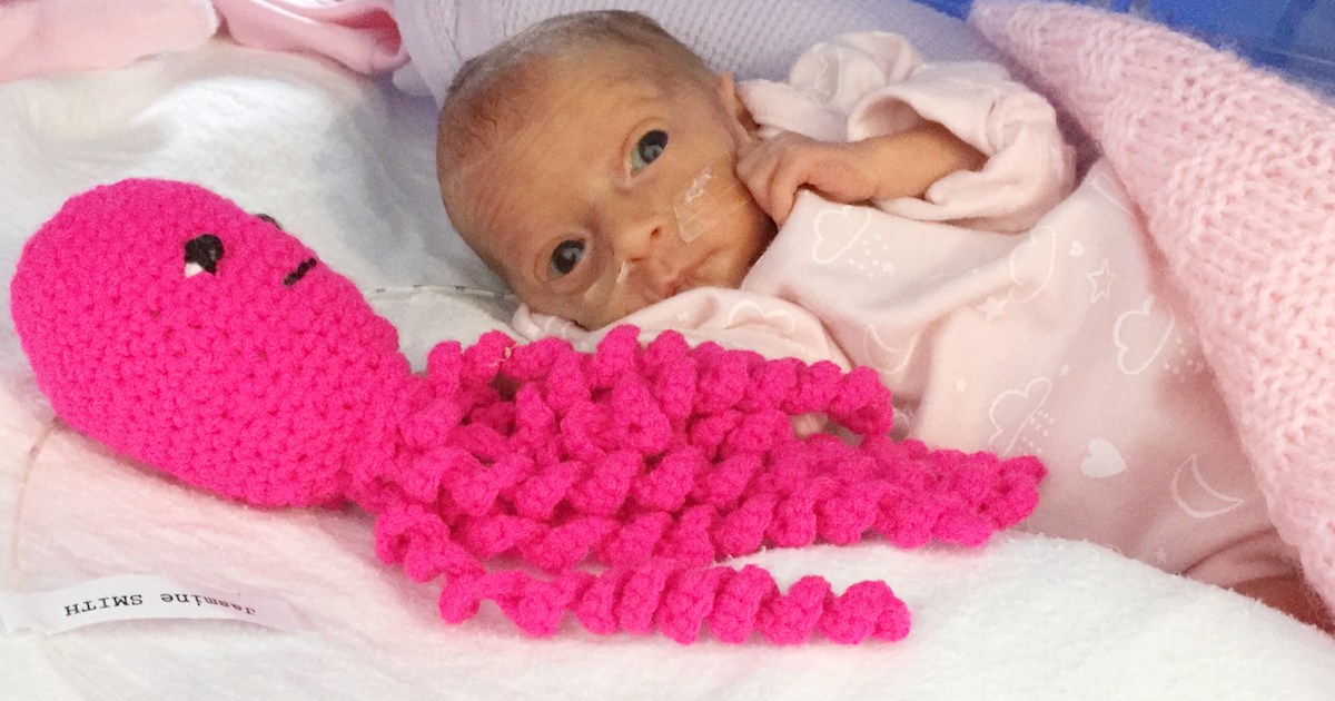 NICU babies: Hospital gives stuffed octopus toys to preemies