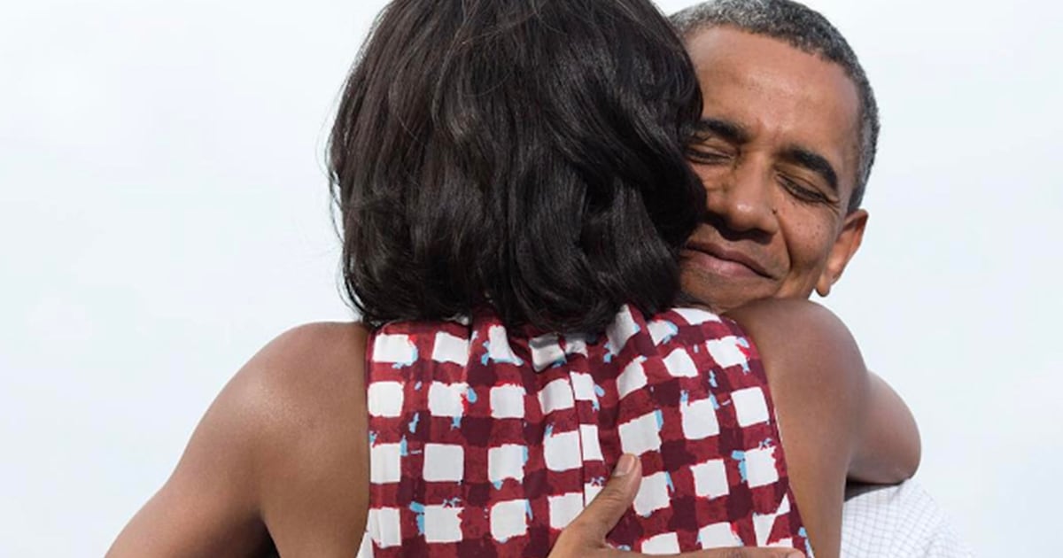 Barack and Michelle Obama exchange Valentine's Day messages