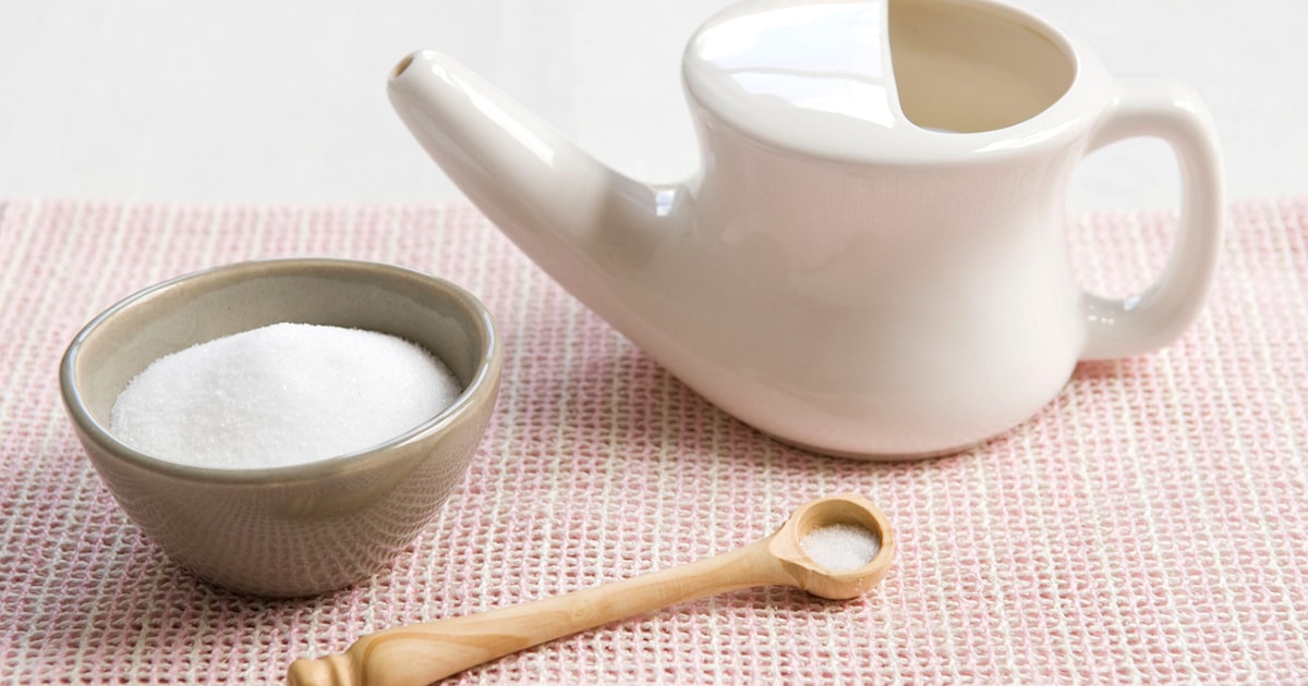 Is it safe to use a neti pot? Yes, if you use the right H2O