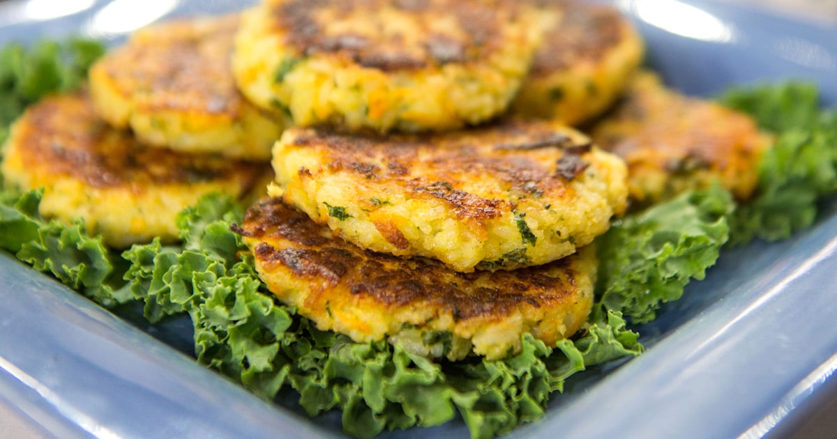 Rice and Veggie Cakes Recipe