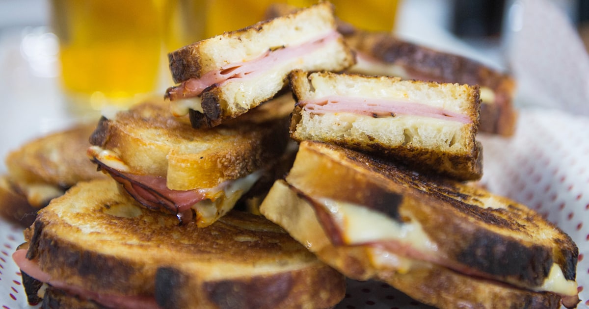 Carson Daly's Grilled Ham and Cheese Sandwiches Recipe