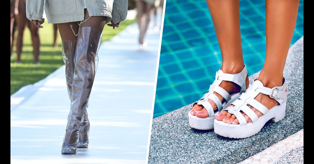 Yeezy plastic shoes are a foot-sweat disaster waiting to happen