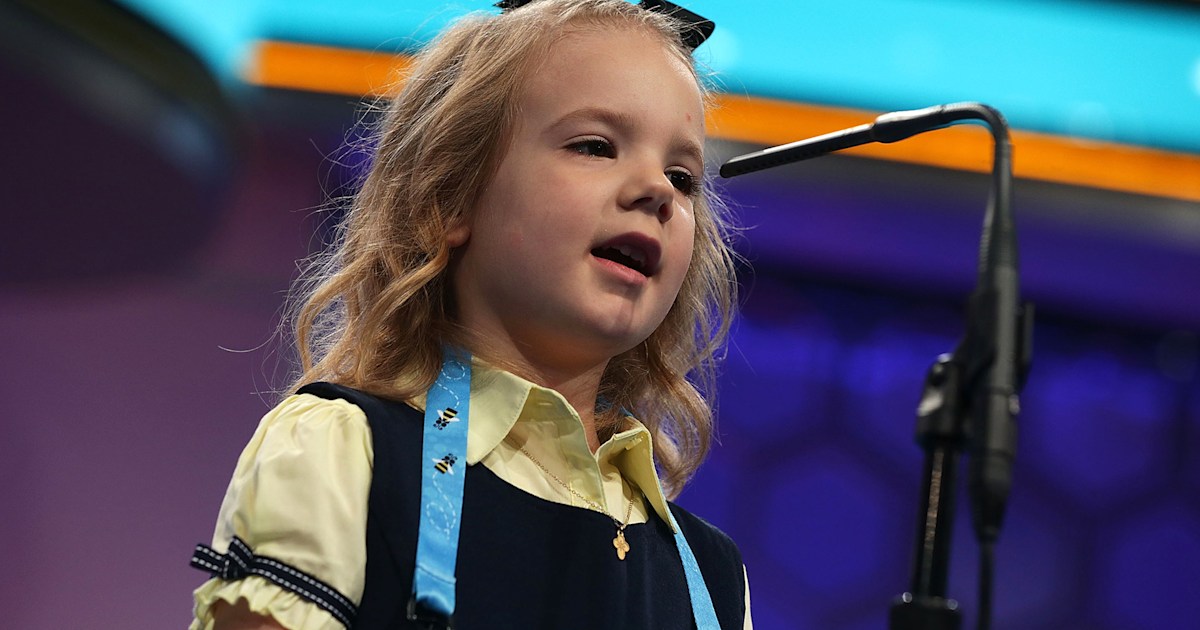 Edith Fuller, 6, is National Spelling Bee's youngest-ever competitor