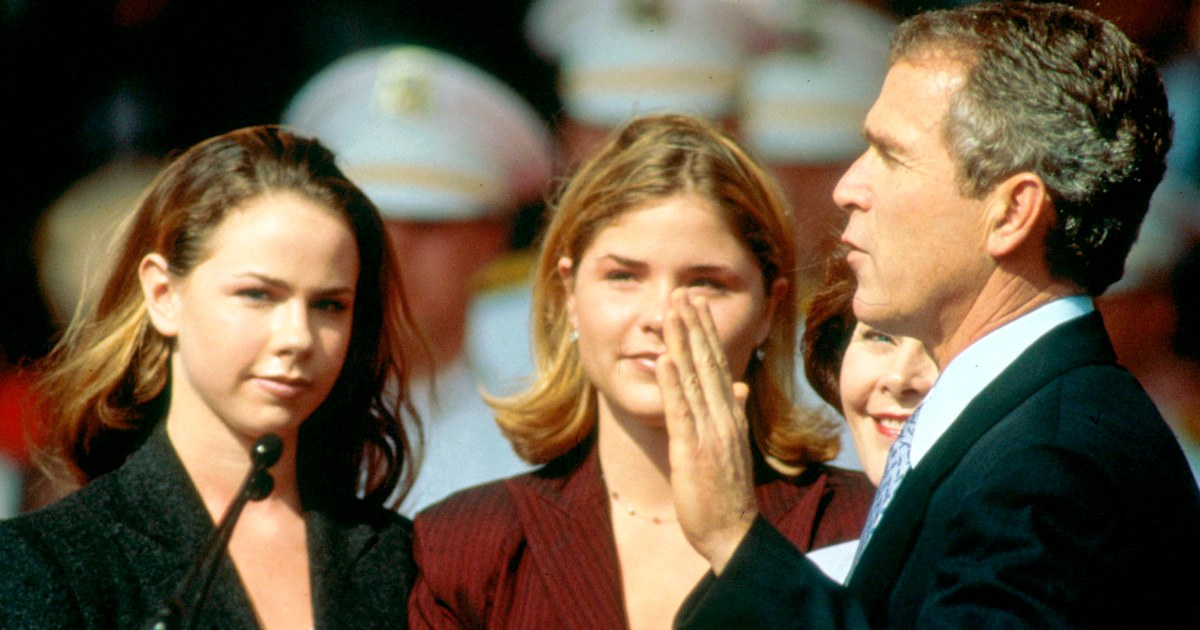 Jenna and Barbara Bush reveal they 'tried to veto' dad's presidential run