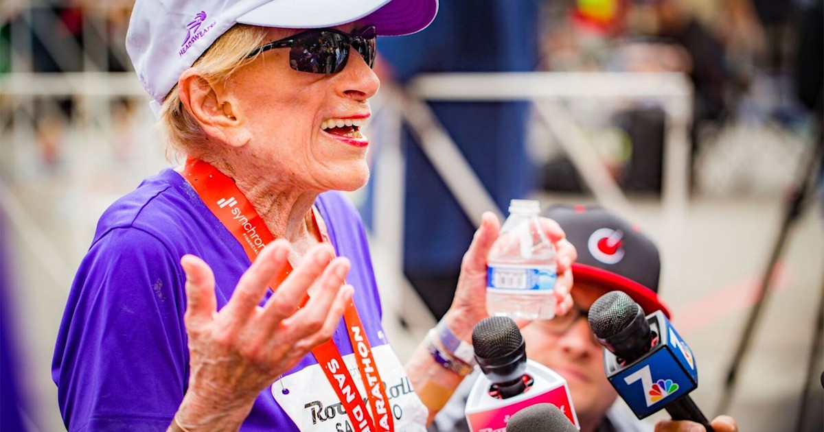 Harriette Thompson, 94, becomes oldest half-marathon finisher