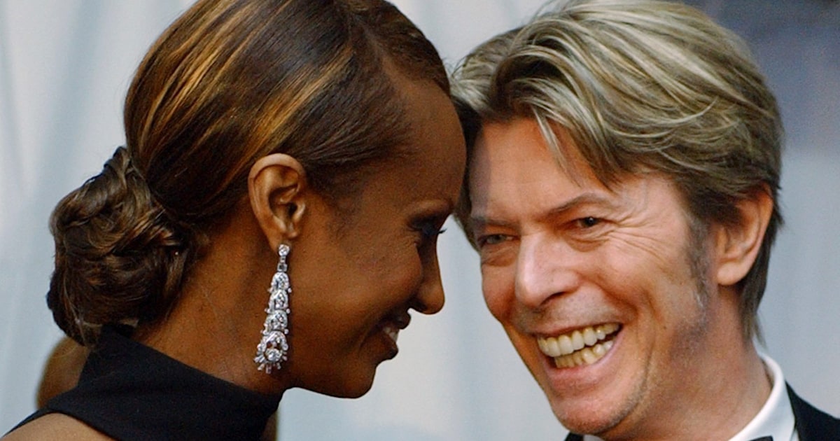 Iman honors late husband David Bowie on 25th wedding anniversary