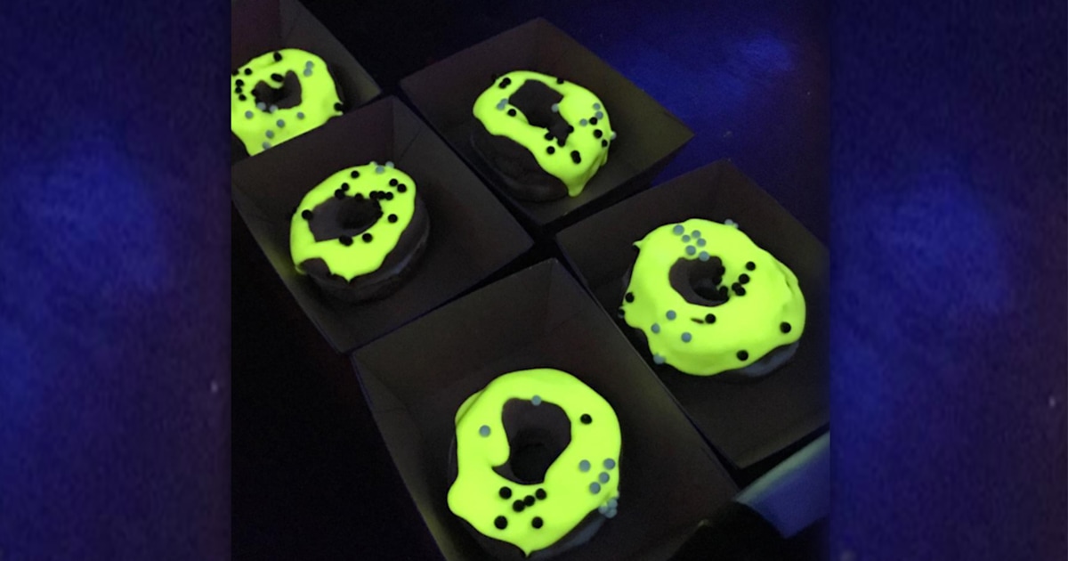 Glow-in-the-Dark Doughnuts from Black Star Pastry