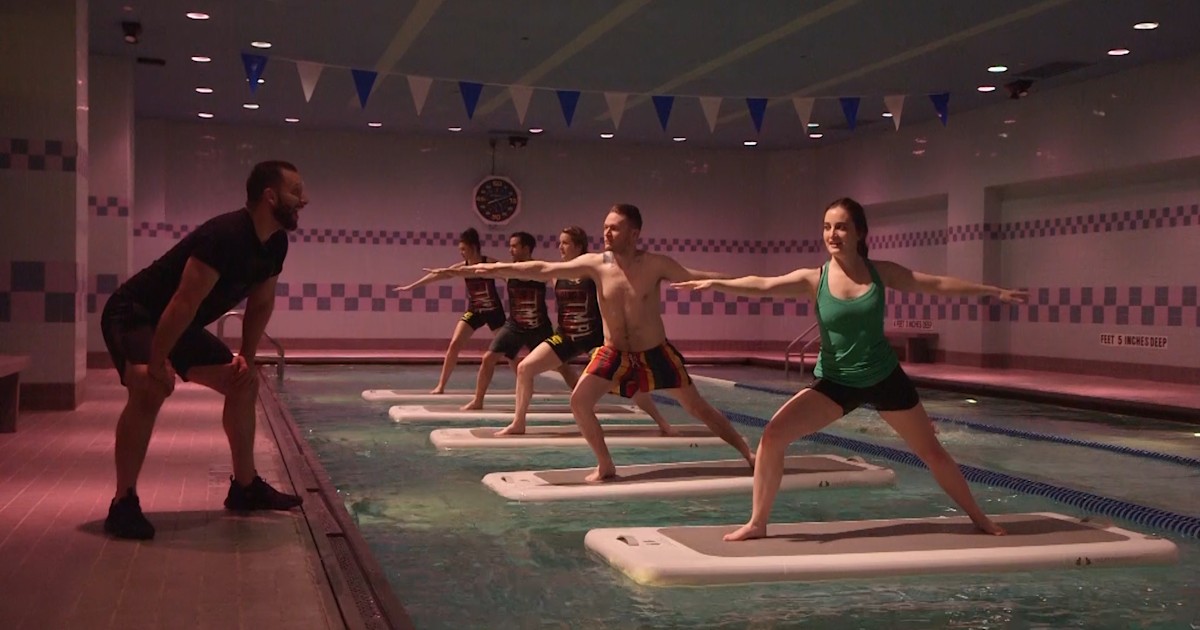Floating Yoga: I tried it at TMPL gym in New York City