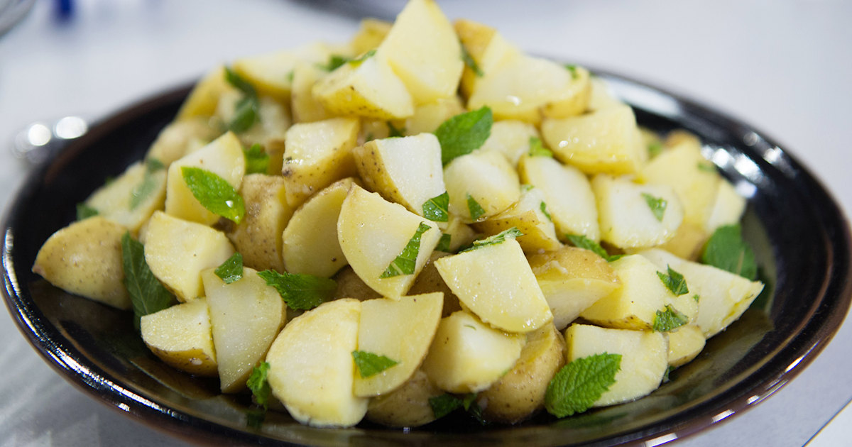 Al Roker's Potato Salad with Lemon and Mint Recipe