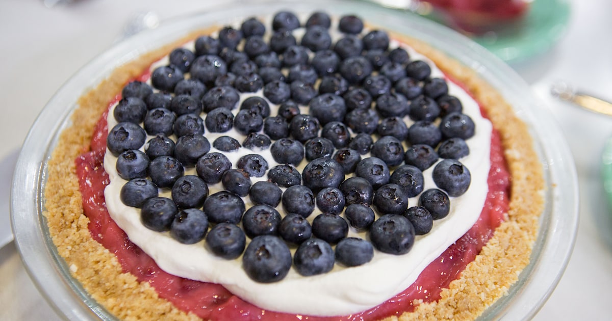 Red, White and Blueberry Pie Recipe