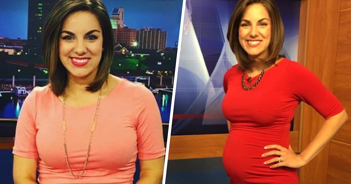 News anchor and mom-to-be responds after body-shamer calls her 'disgusting'