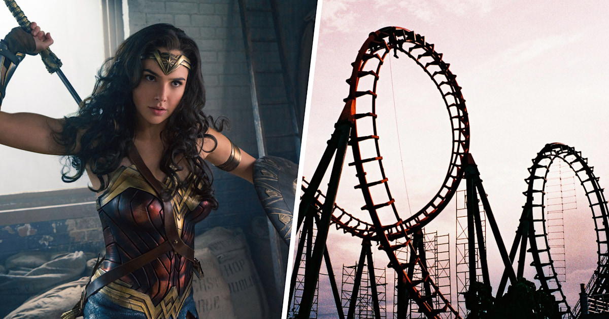 Wonder Woman single-rail roller coaster to open at Six Flags