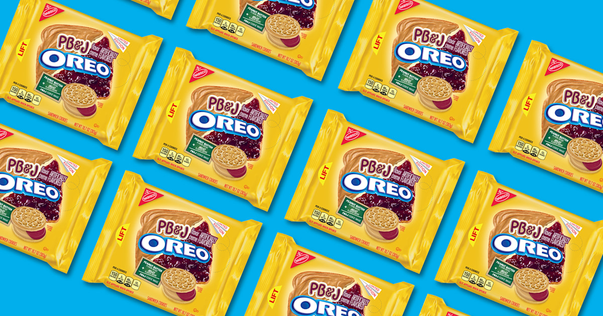 The rumors are true: PB&J Oreos are real