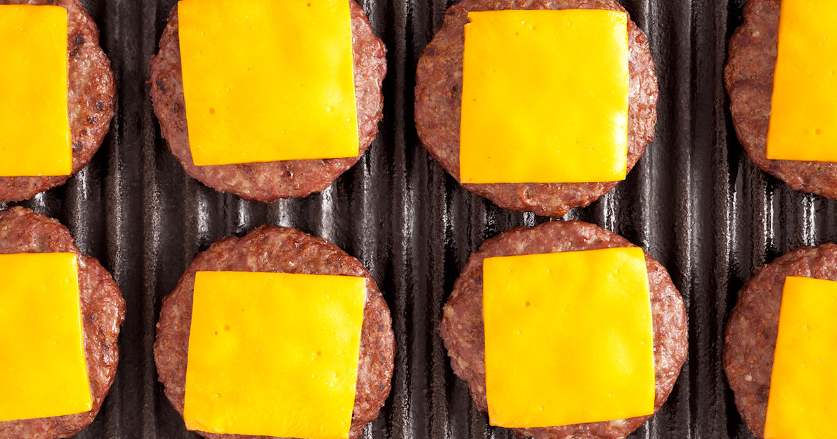 Is this the correct way to make a cheeseburger?