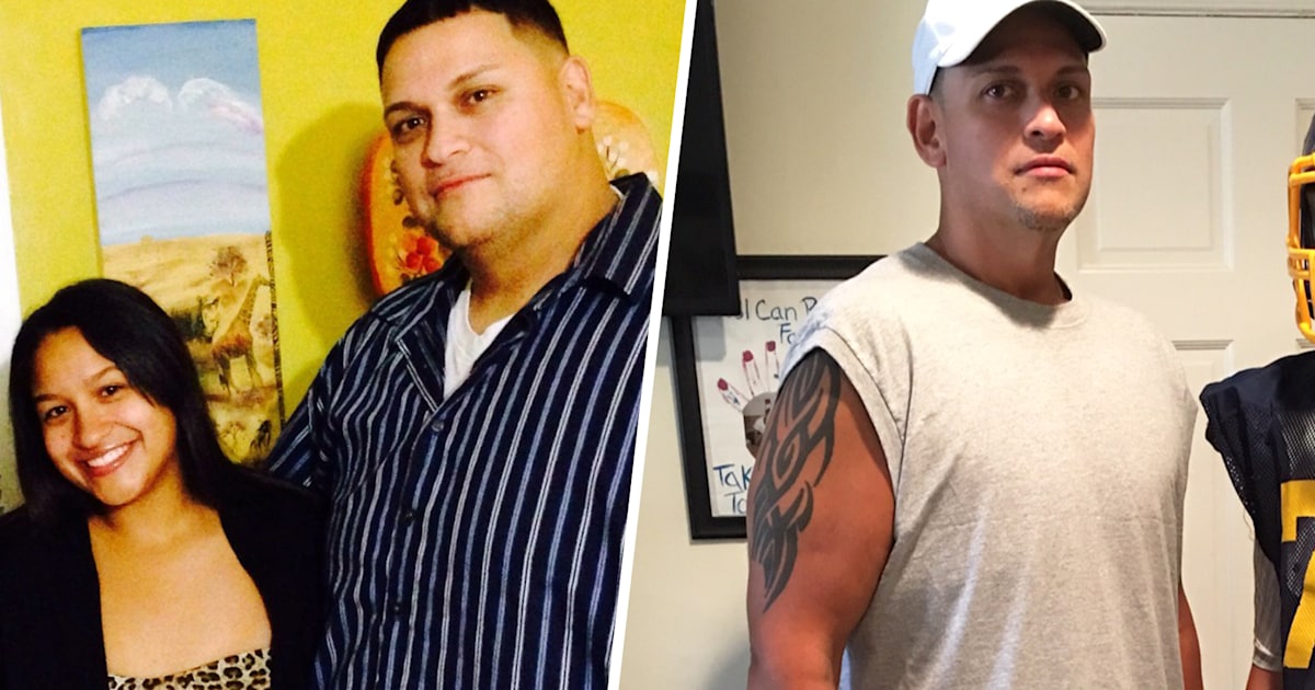 Weight-loss success: Dad loses 300 pounds in 5 years