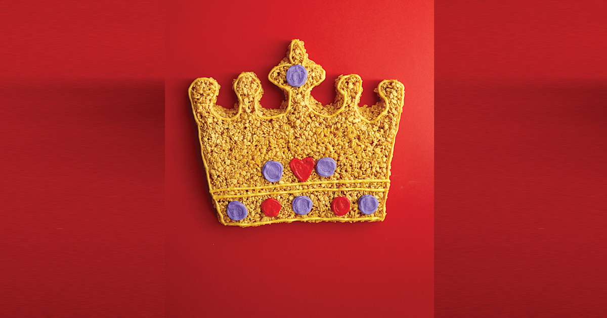 Rice Cereal Treat Crown Recipe
