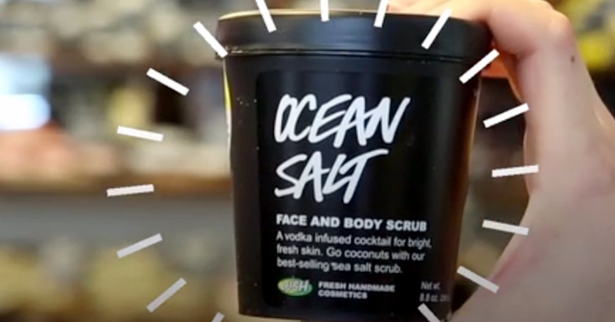 Lush's Ocean Salt Body and Face Scrub: See how it's made