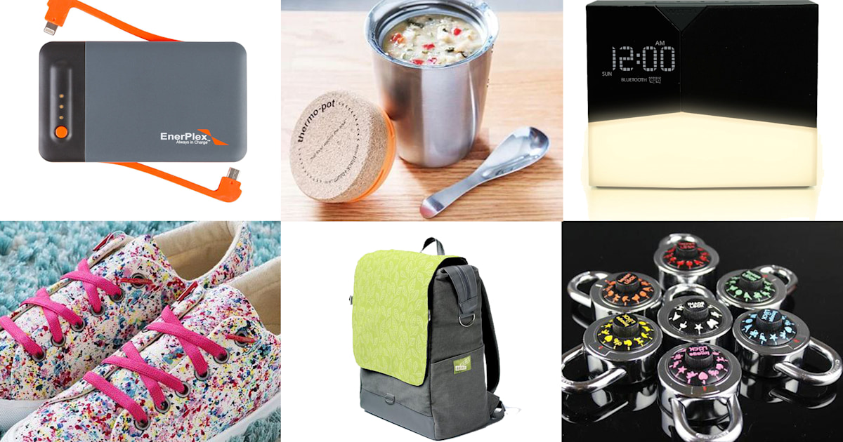 Best back-to-school gadgets: alarm clocks, backpacks, locks