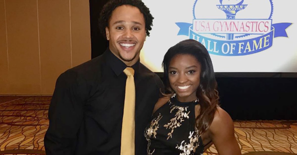 Simone Biles reveals she's head over heels for her first-ever boyfriend