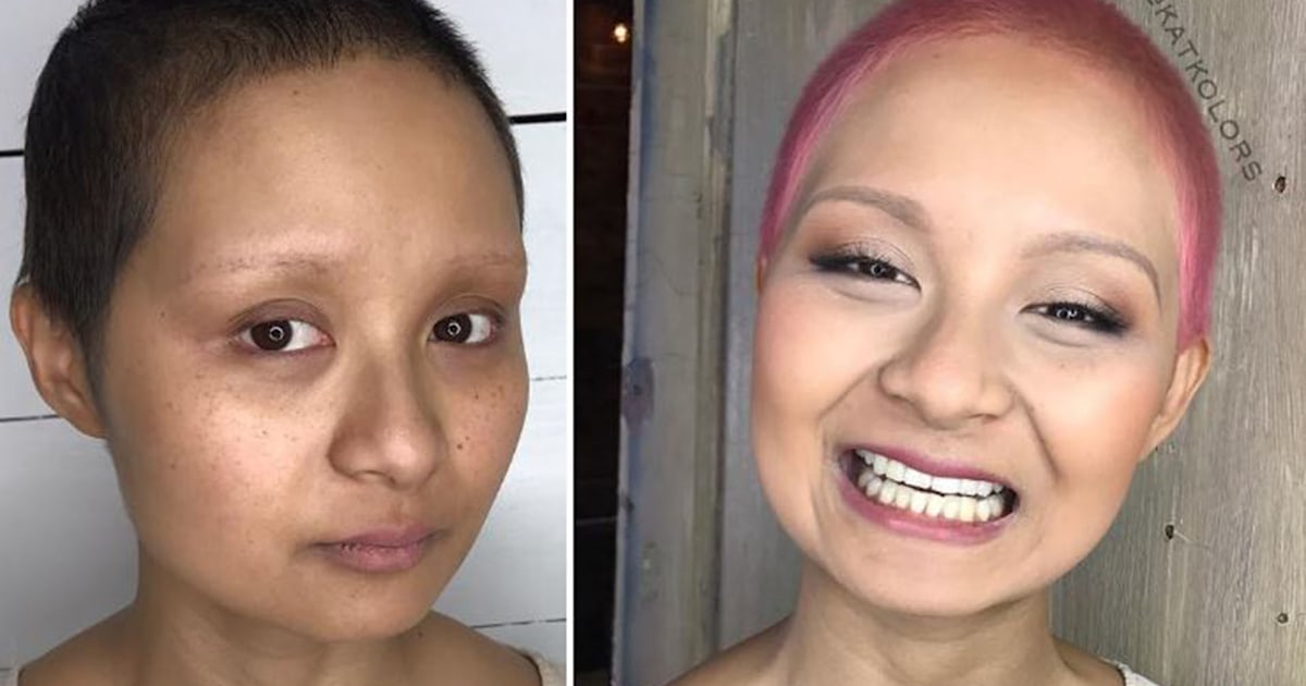 Cancer patient gets gorgeous pink makeover: 'She was ... in shock'