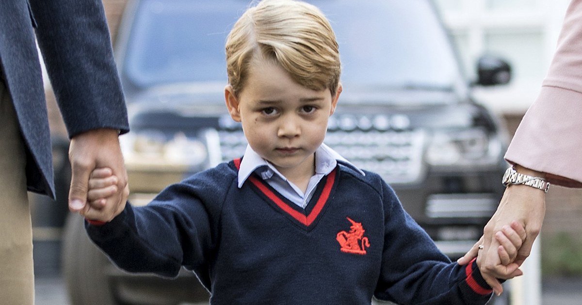 It’s Prince George’s first day of school!