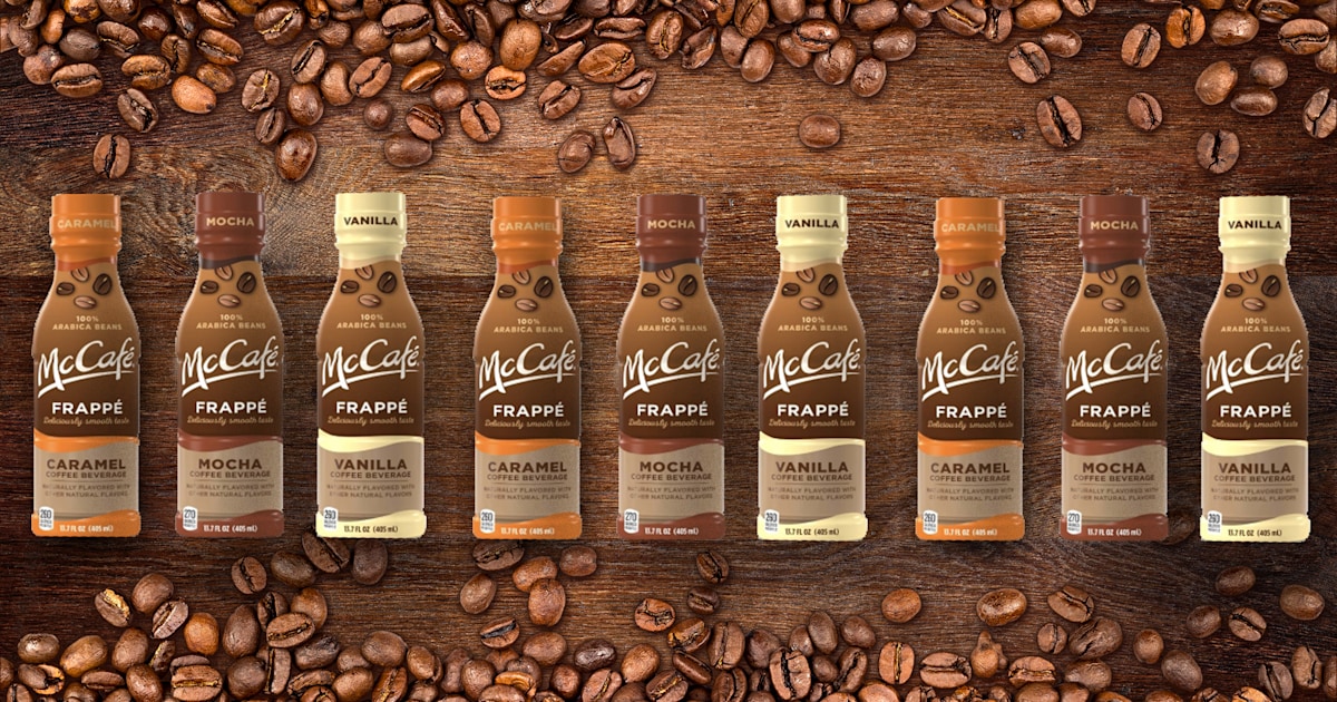 McDonald’s launching a line of bottled coffee drinks