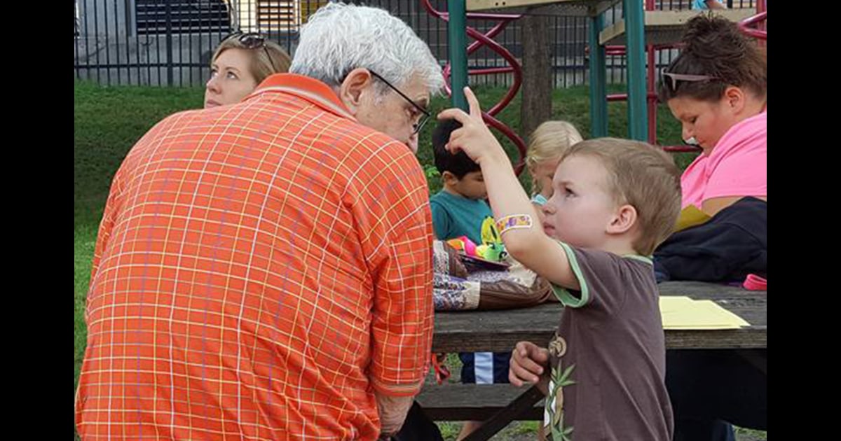 Intergenerational care center combines senior and child care