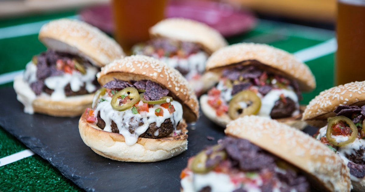 Bobby Flay's Nacho Burger Recipe