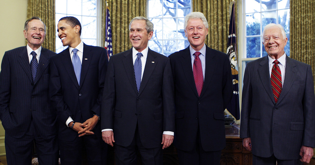 Former US presidents to gather for hurricane relief concert in Texas