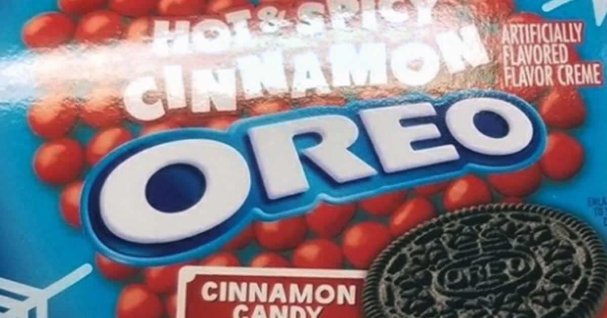 Oreo Hot and Spicy Cinnamon New Flavor