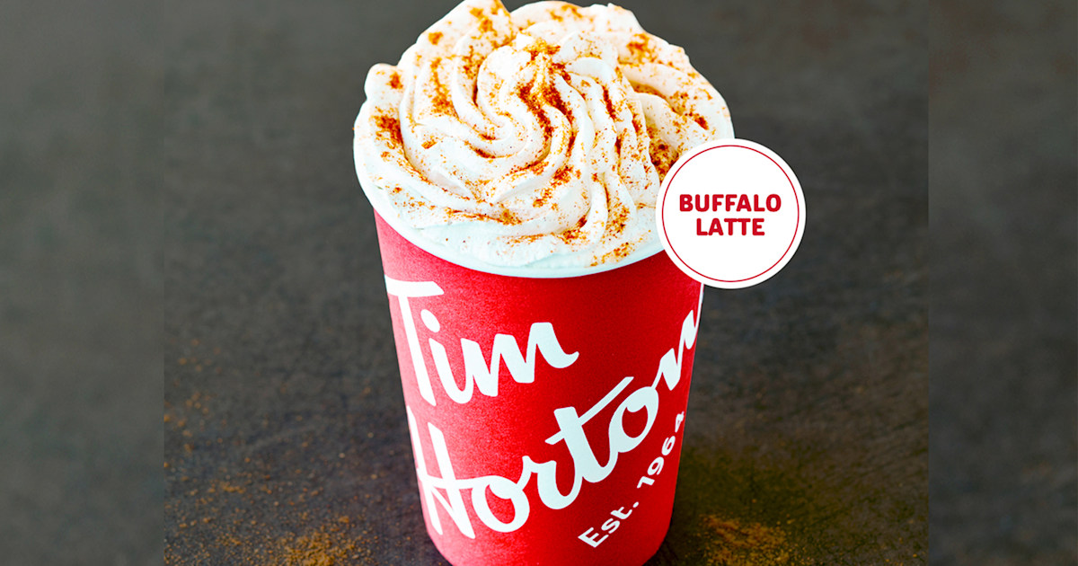 Tim Hortons is selling Buffalo sauce-flavored lattes