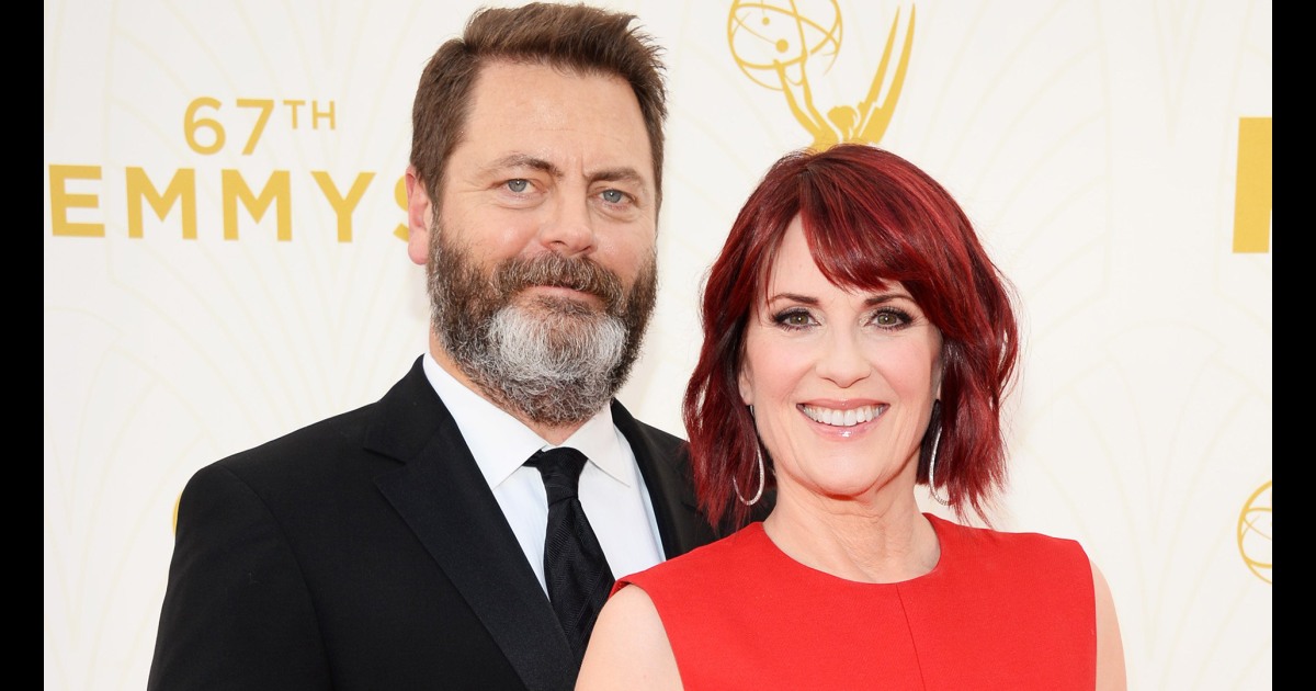 Nick Offerman reveals the secret to his happy marriage to Megan Mullally