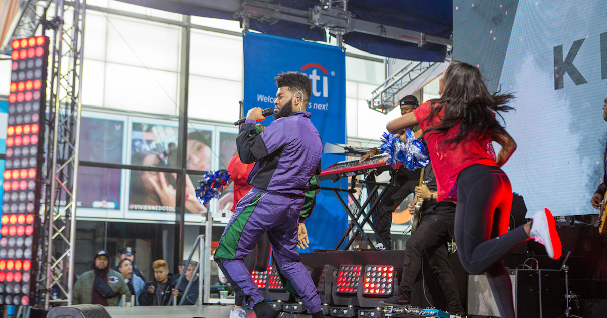 Khalid made our Wednesday with his concert on the plaza
