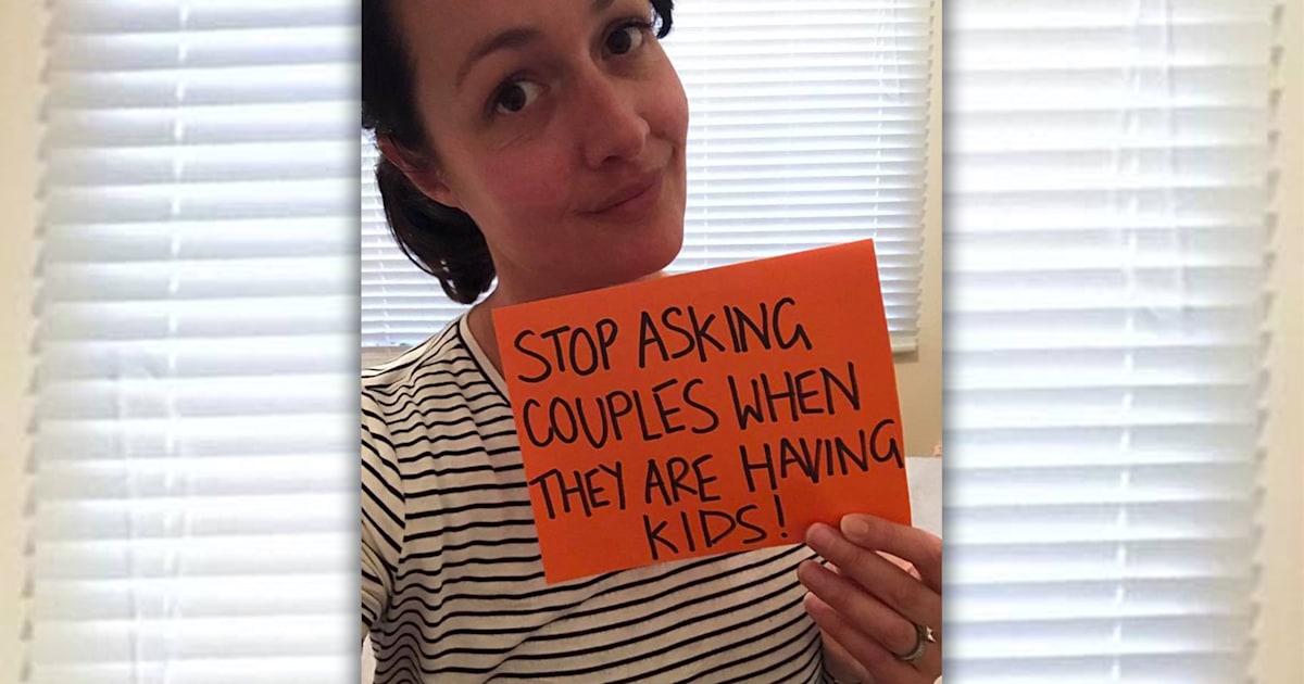 Viral infertility post: Don't ask 'when will you have kids?'