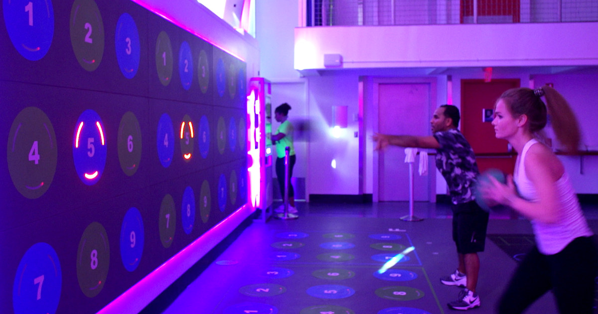 Want to work out like Mario? We tried this video game fitness class